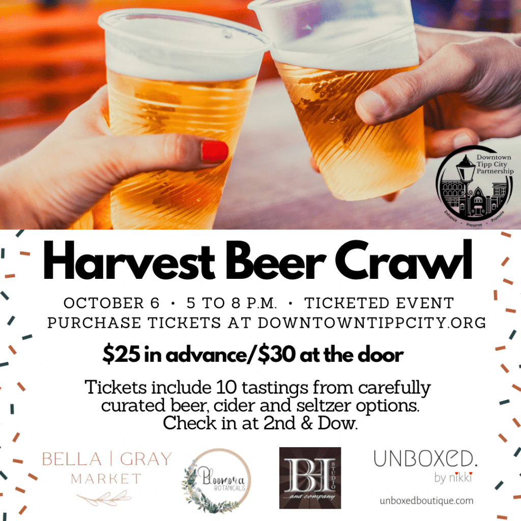 Harvest 2023 Beer Crawl - Downtown Tipp City Partnership